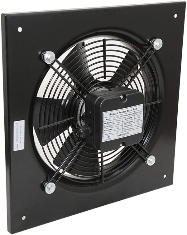 Economy Plate Extractor Fan - 250mm - Fresh Air Supplies
